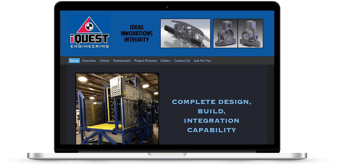 iQuest Engineering | Upstate SC Web Design